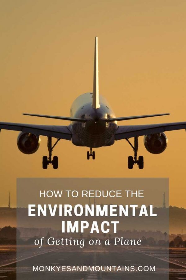 How to Reduce the Environmental Impact of Plane Travel